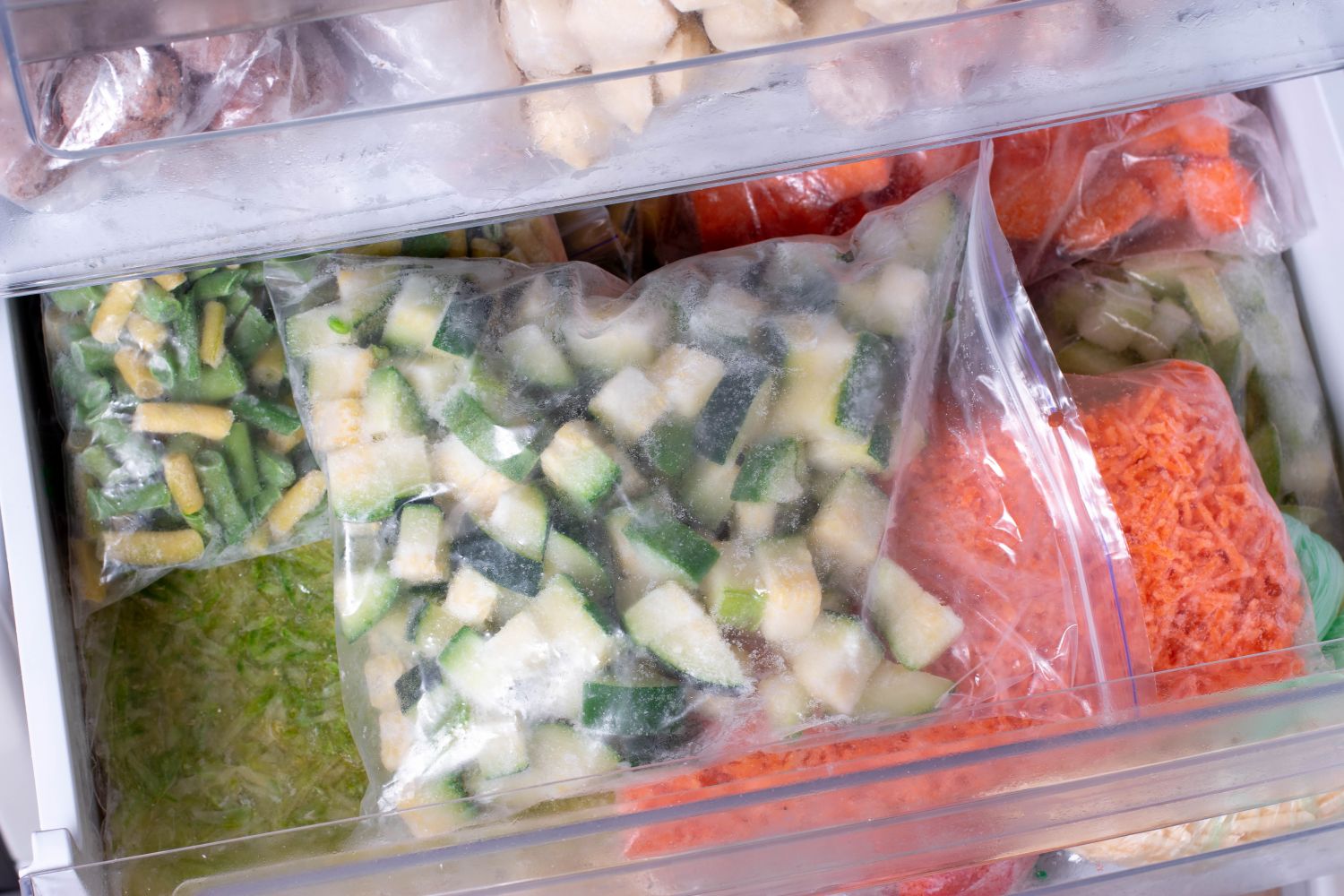 Zucchini Lagern Kuhlschrank
